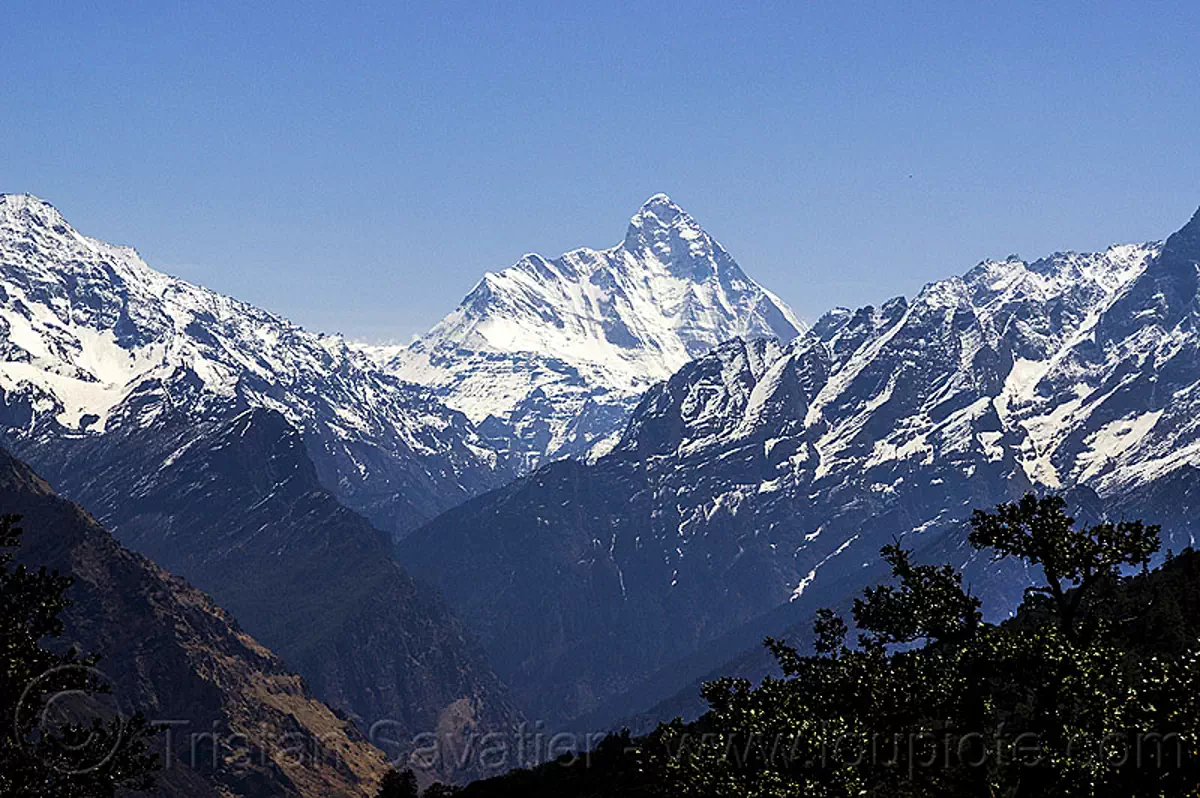 nanda devi mountain, india
