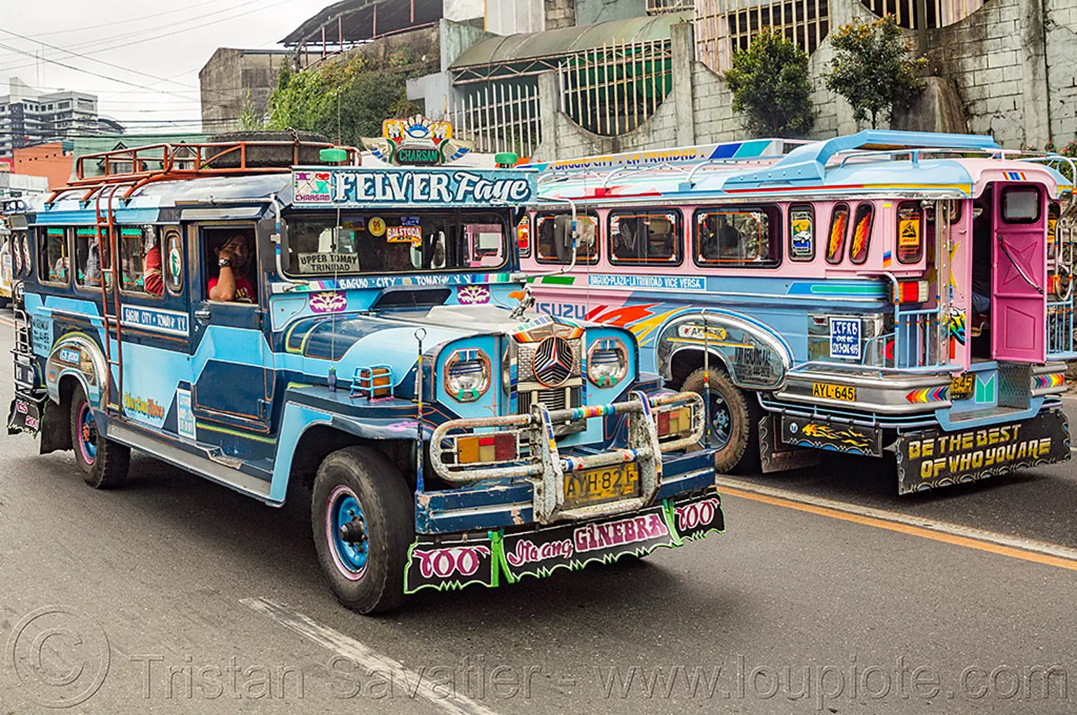 blue jeepneys, philippines