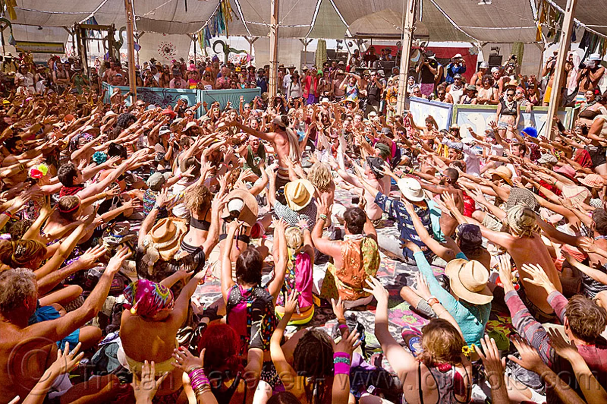 burning man, balinese monkey chant