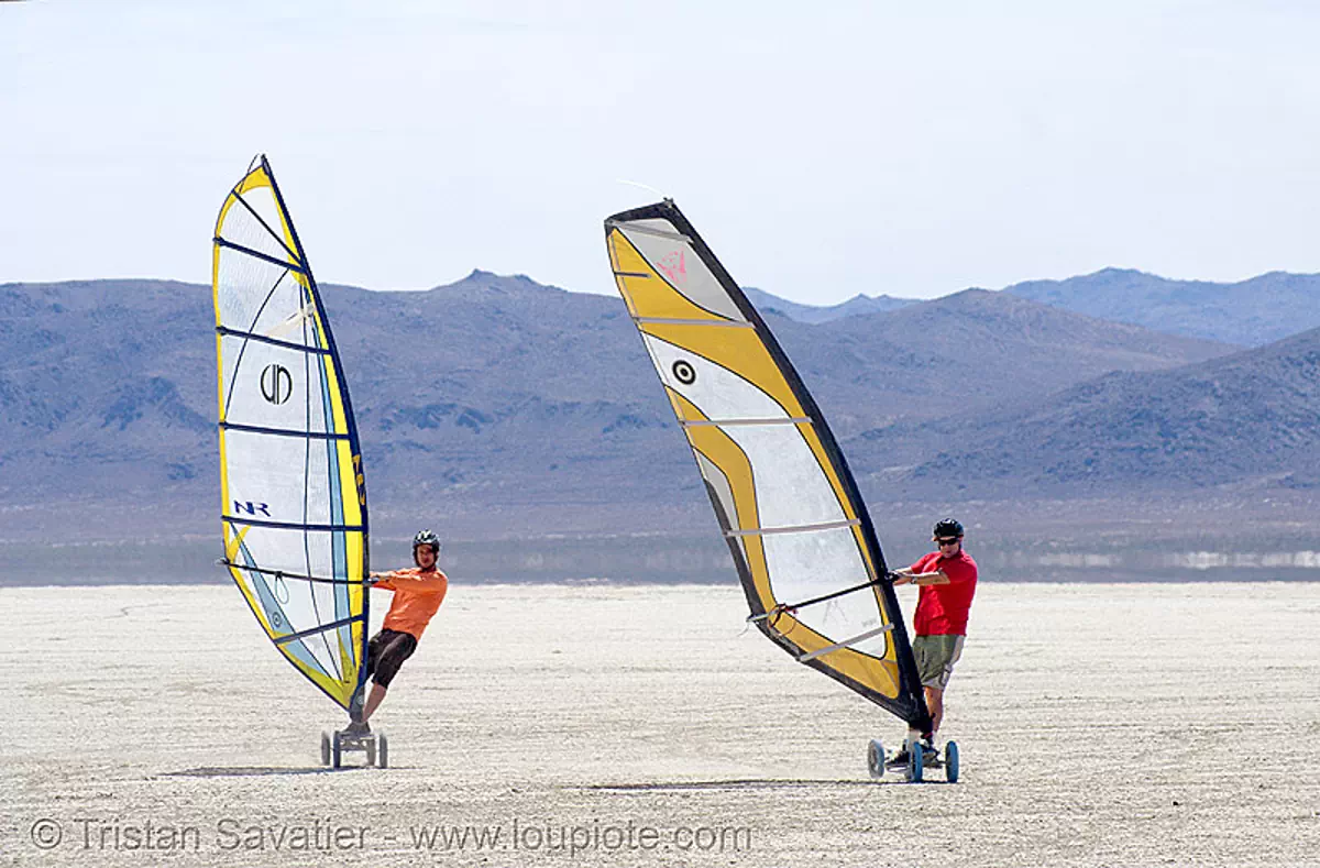 landsailing, black rock desert, nevada