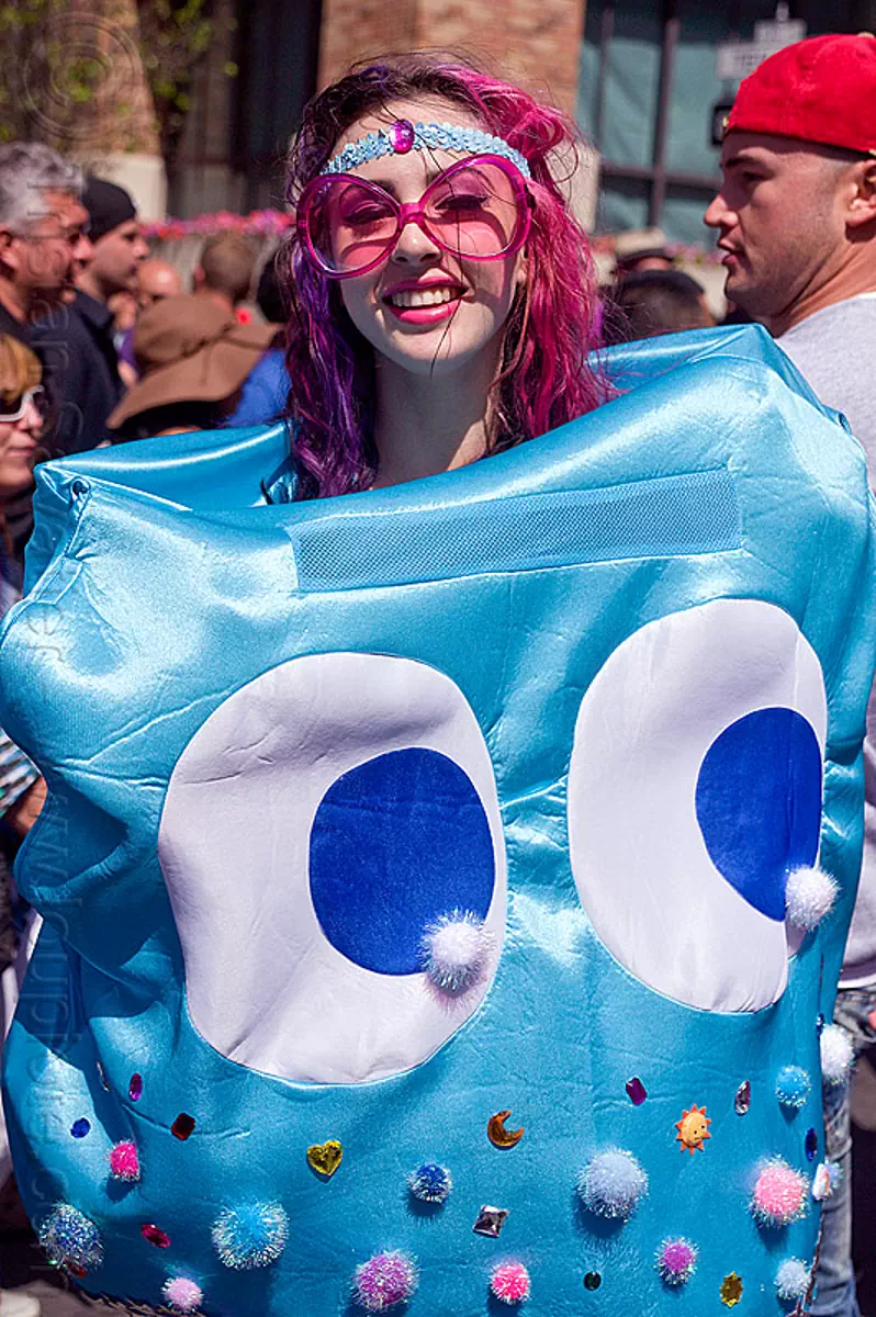 pacman ghost costume