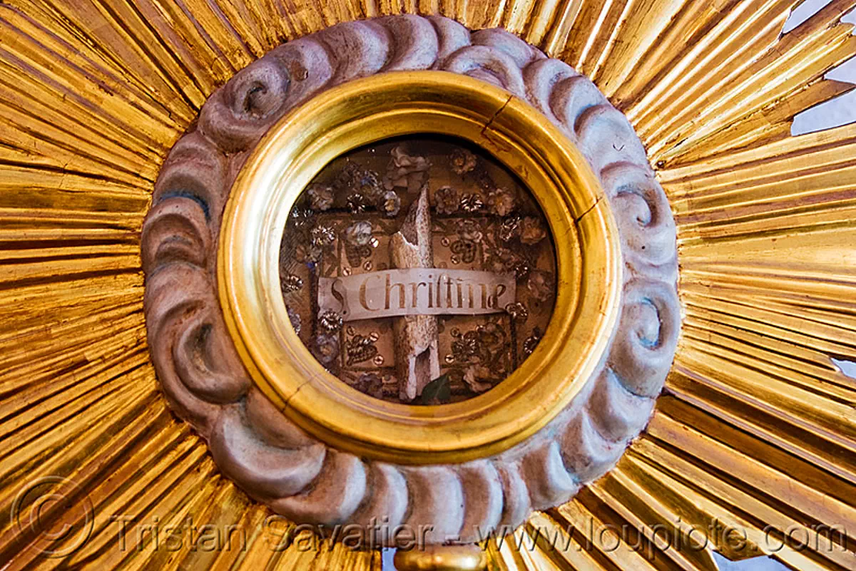 relic of saint christine, basilica nuestra señora del pilar, recoleta ...