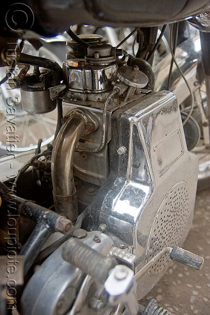 royal enfield taurus motorcycle with diesel engine, india