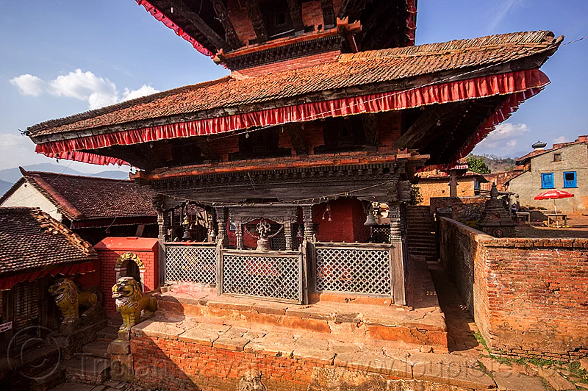 temple, nuwakot, nepal
