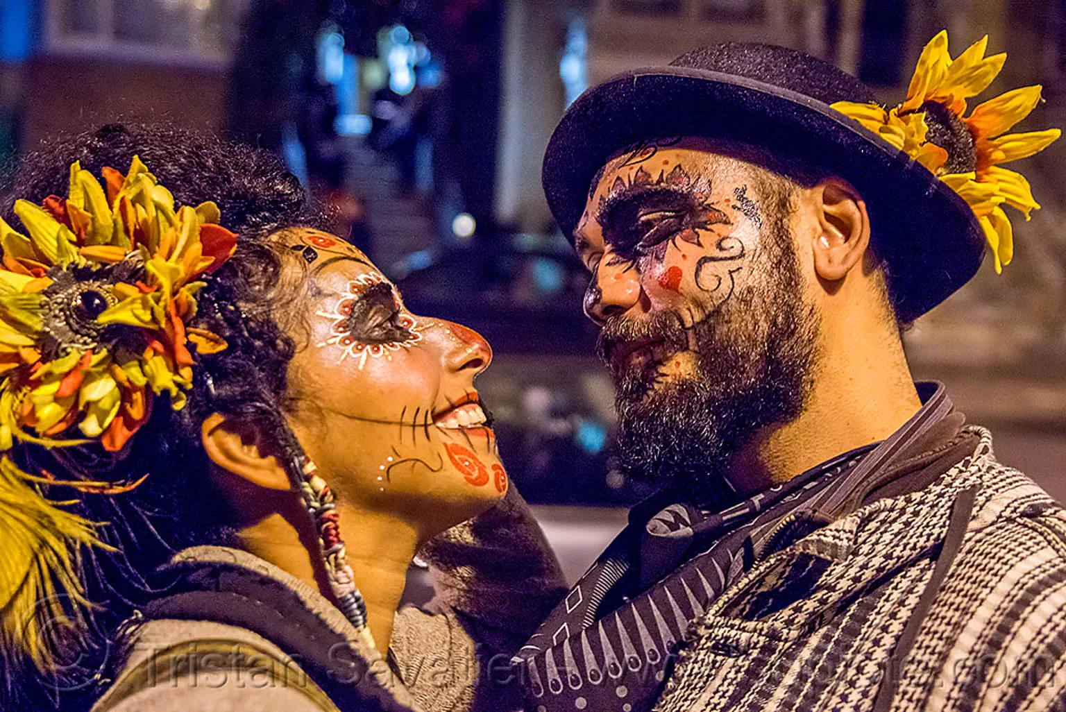 Day Of The Dead Makeup For Guys With Beards | Saubhaya Makeup