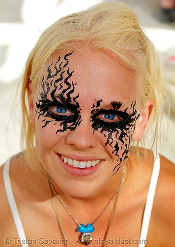 Burning Man Eye Makeup | Saubhaya Makeup