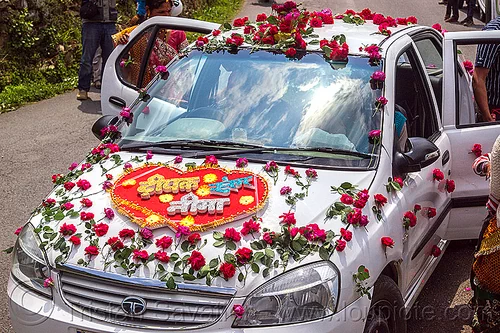 Tata indigo car decoration store